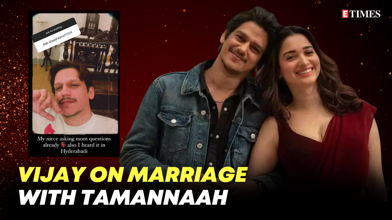 Vijay Varma's niece questions him on his marriage with Tamannaah Bhatia; actor reacts!