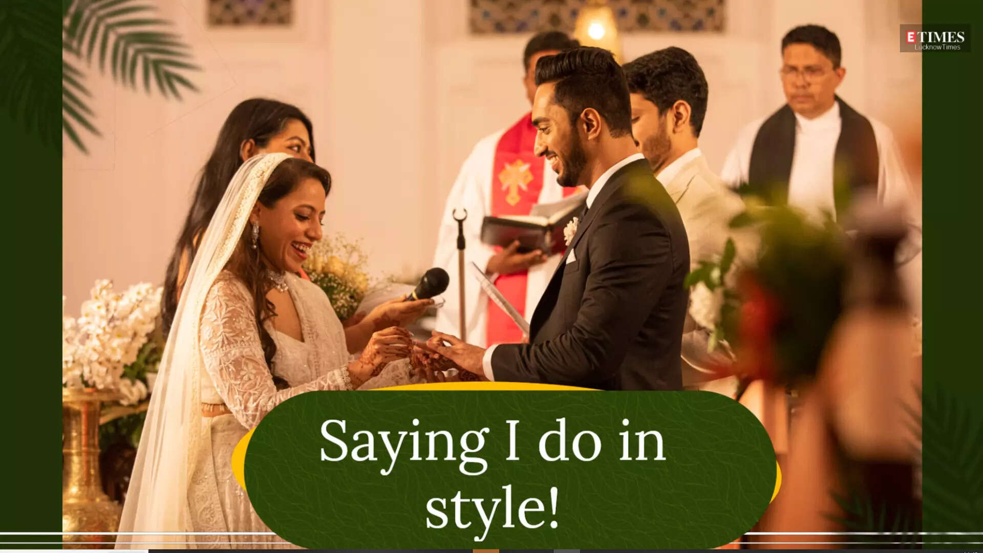 Saying I do in style!