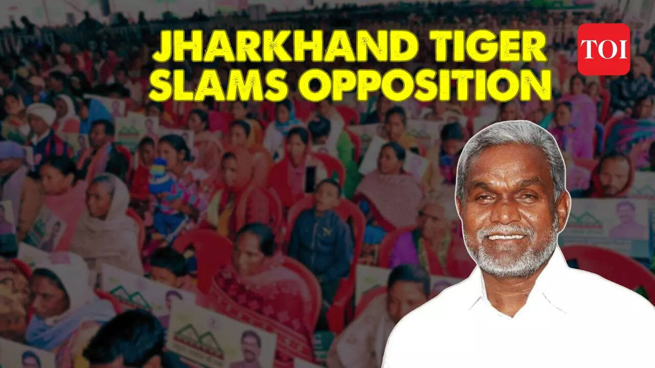 Jharkhand's 'Tiger' Champai Soren slams Opposition as he takes oath as new CM
