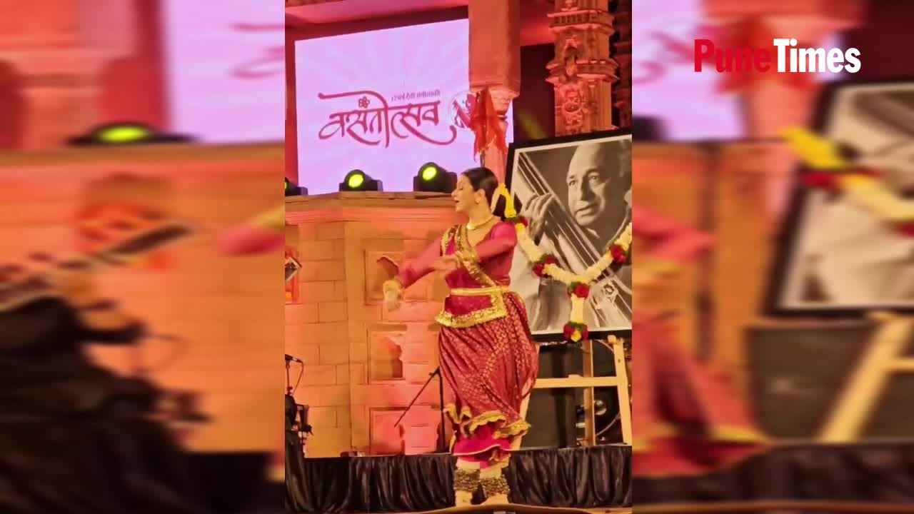 Prachee Shah enthralled Punekar with her kathak performance
