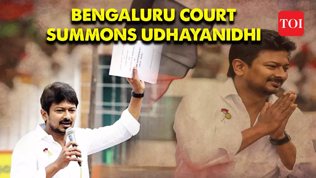 Bengaluru court summons Tamil Nadu minister Udhayanidhi Stalin over ‘Sanatana Dharma’ remark