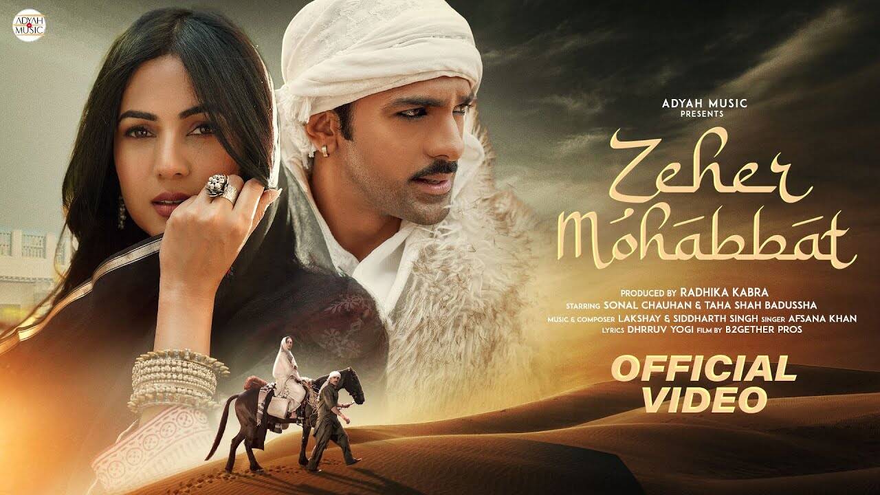 Check Out The Latest Punjabi Music Video For Zeher Mohabbat By Afsana Khan