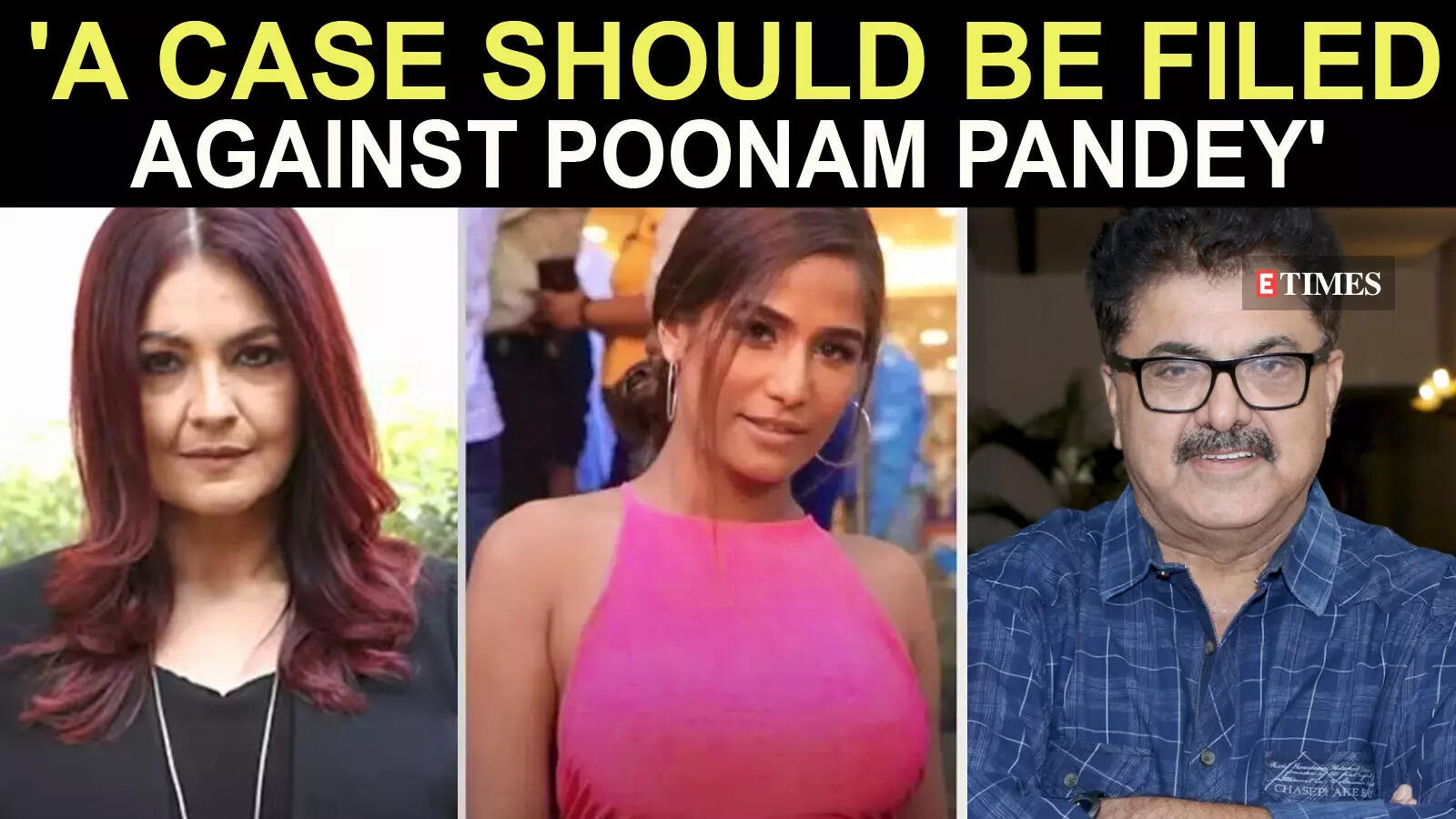 Pooja Bhatt and Ashoke Pandit condemn Poonam Pandey's fake death news ...