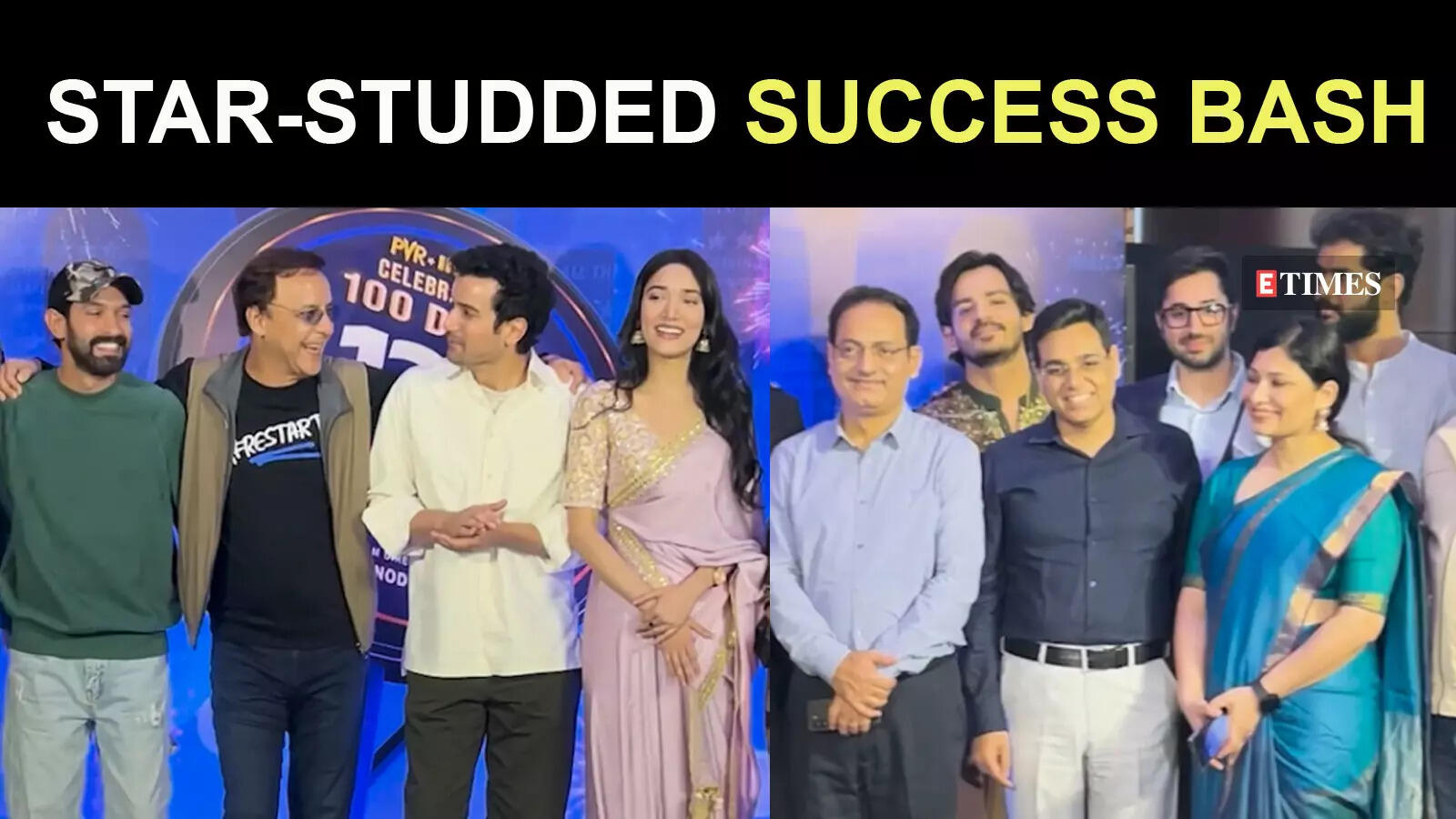 '12th Fail': Vikrant Massey, Vidhu Vinod Chopra, and other actors celebrate film's success with ...