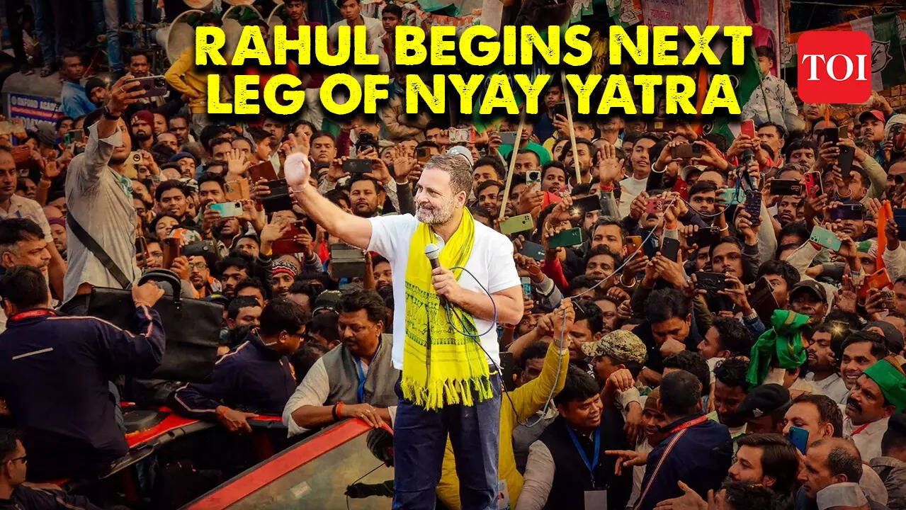 Rahul Gandhi resumes Bharat Jodo Nyay Yatra from Jharkhand’s Ramgarh