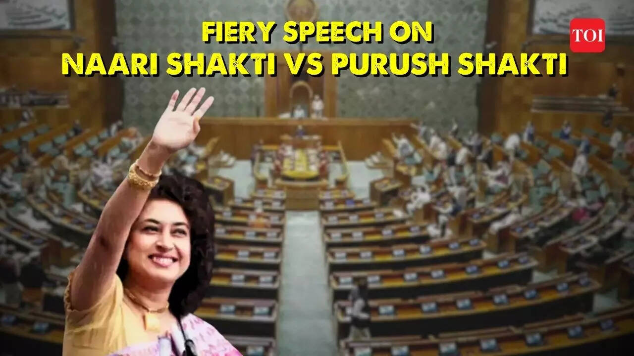 Naari Shakti vs Purush Shakti: Naari Shakti vs Purush Shakti; TMC’s Satabdi Roy’s fiery speech ...