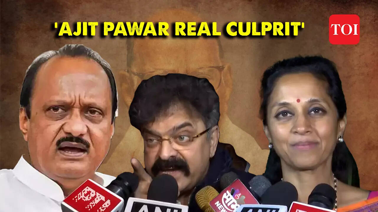 ‘Process to end democracy started…’: Sharad Pawar faction leaders fume as EC declares Ajit Pawar ...