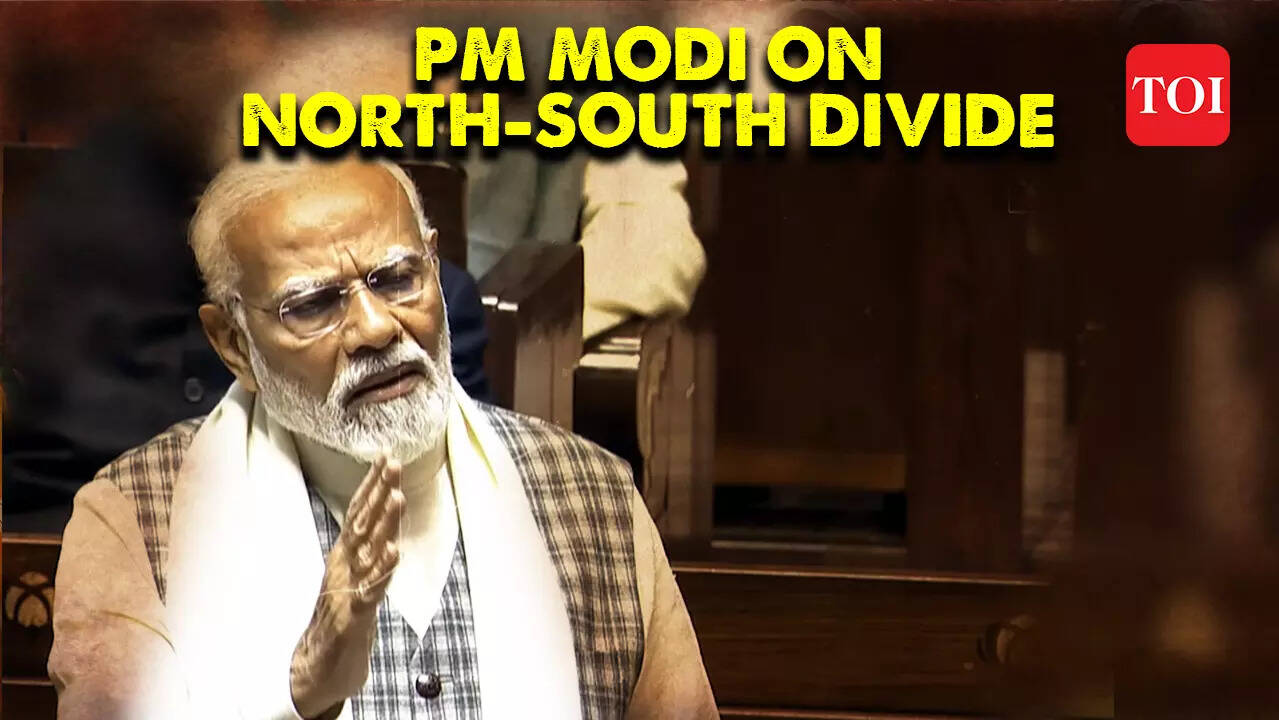 This is dangerous…” PM Modi rains fire on Congress over North-South ...