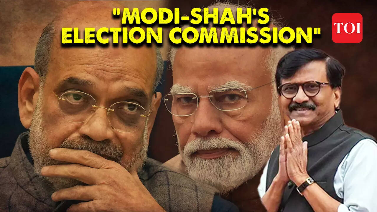 It has become Modi-Shah’s Election Commission Sanjay Raut on NCP