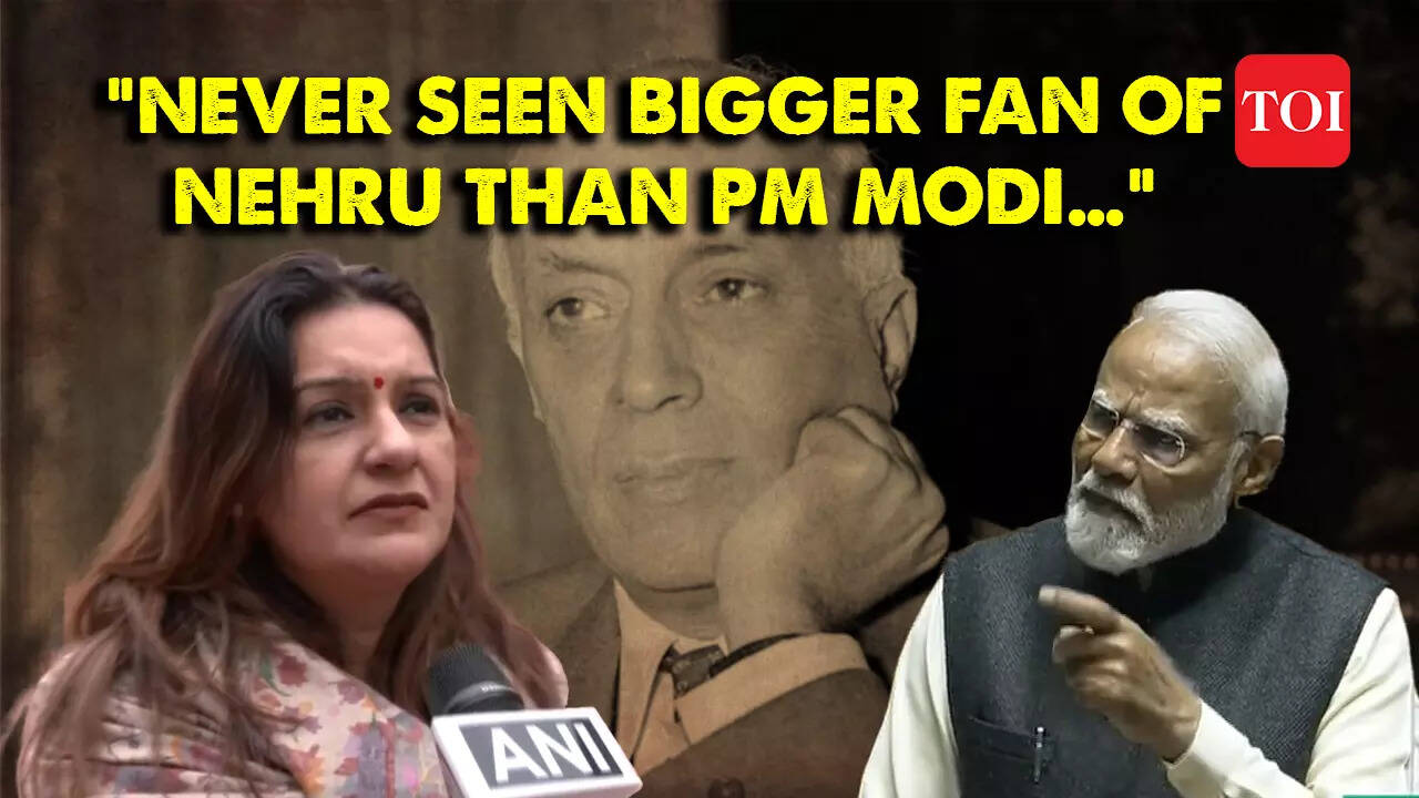 “Never seen bigger fan of Nehru than PM Modi…” Priyanka Chaturvedi ...