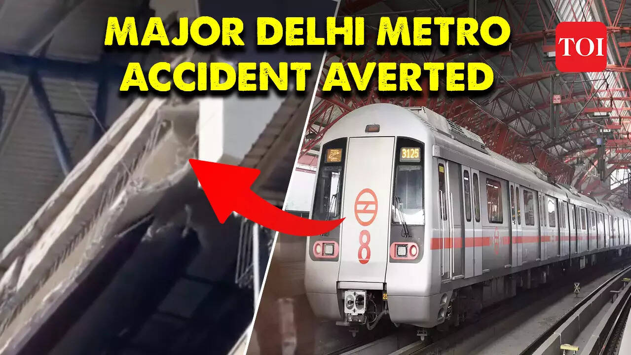Breaking: Delhi Metro slab falls at Gokulpuri Metro station, 1 killed 4 ...