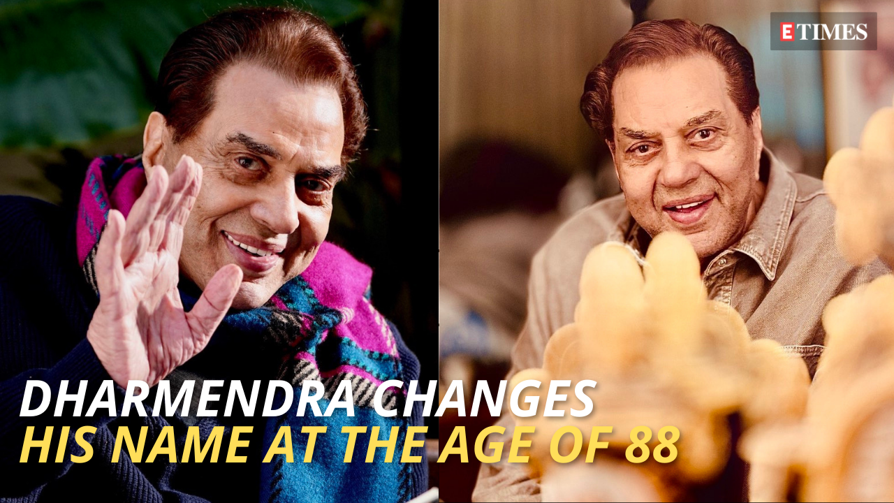 Dharmendra changes his on-screen name after 64 years of his debut