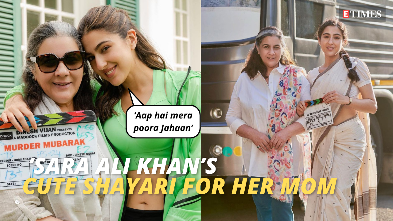 Sara Ali Khan pens a heartwarming poem for her 'Mommy Jaan' Amrita Singh as she turns 66