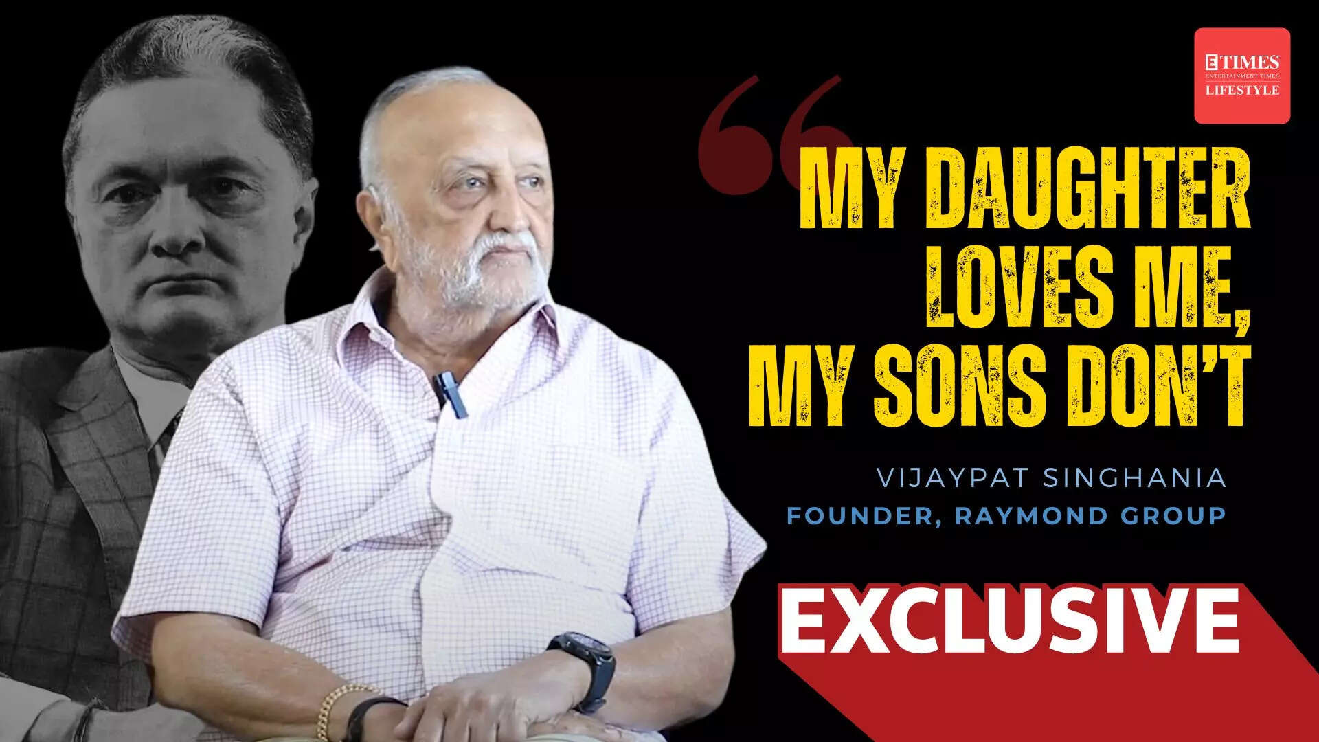 Vijaypat Singhania's emotional confession: The heartbreaking truth ...