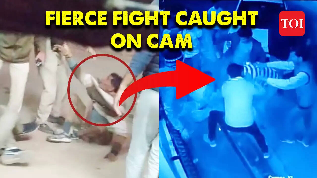 On cam: Goons thrash liquor shop employee in MP's Gwalior