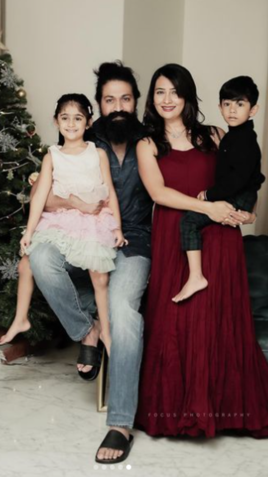 Adorable moments of Yash and his kids | The Times of India