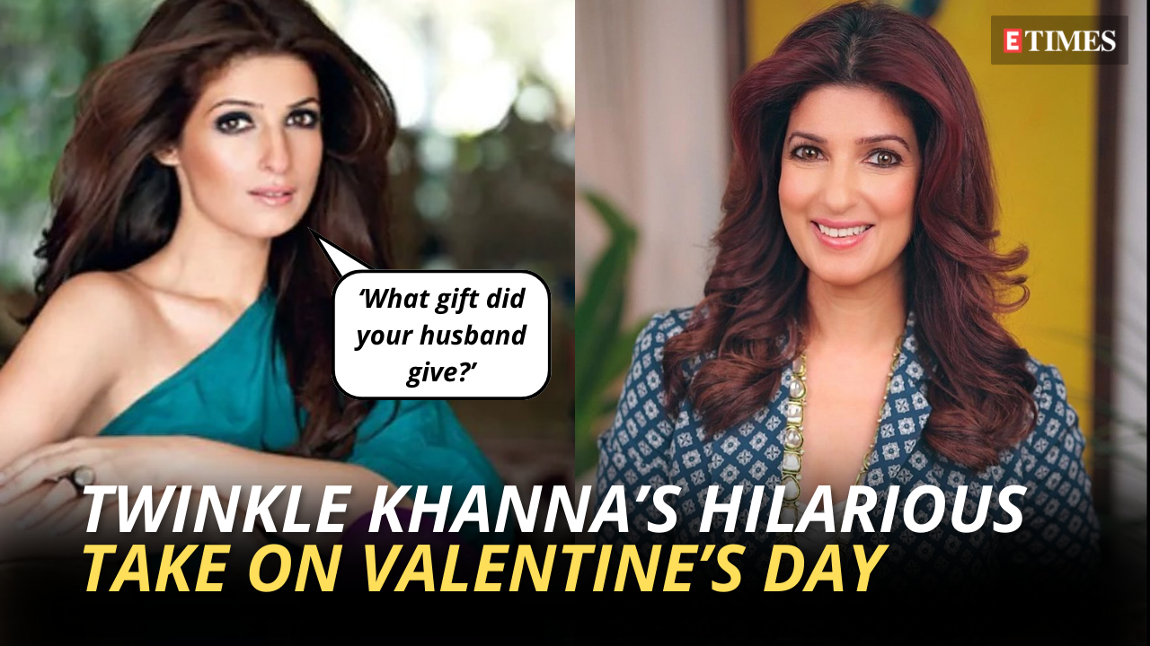 Twinkle Khanna jokes Valentine's Day was started as 'experiment' as she ...