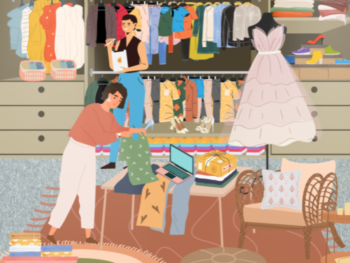 Optical Illusion: Can you find four lost items in this room?