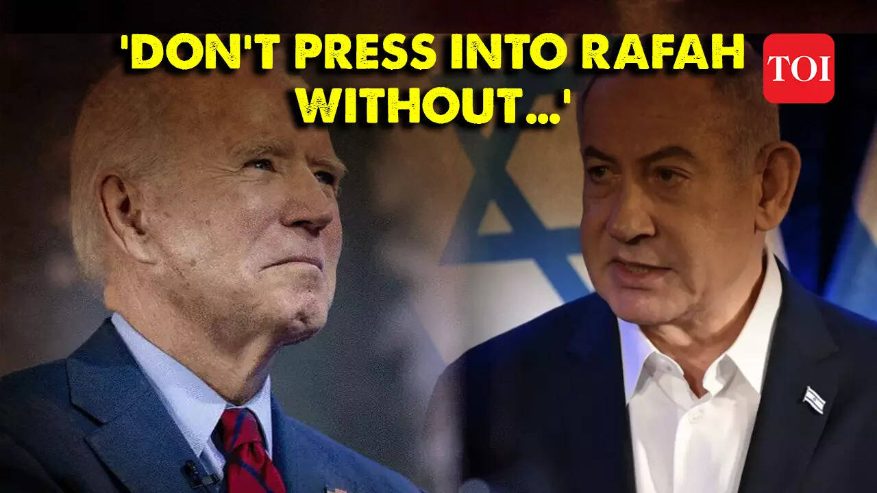 Biden's warning to Netanyahu: Refrain from rushing into the Rafah ...