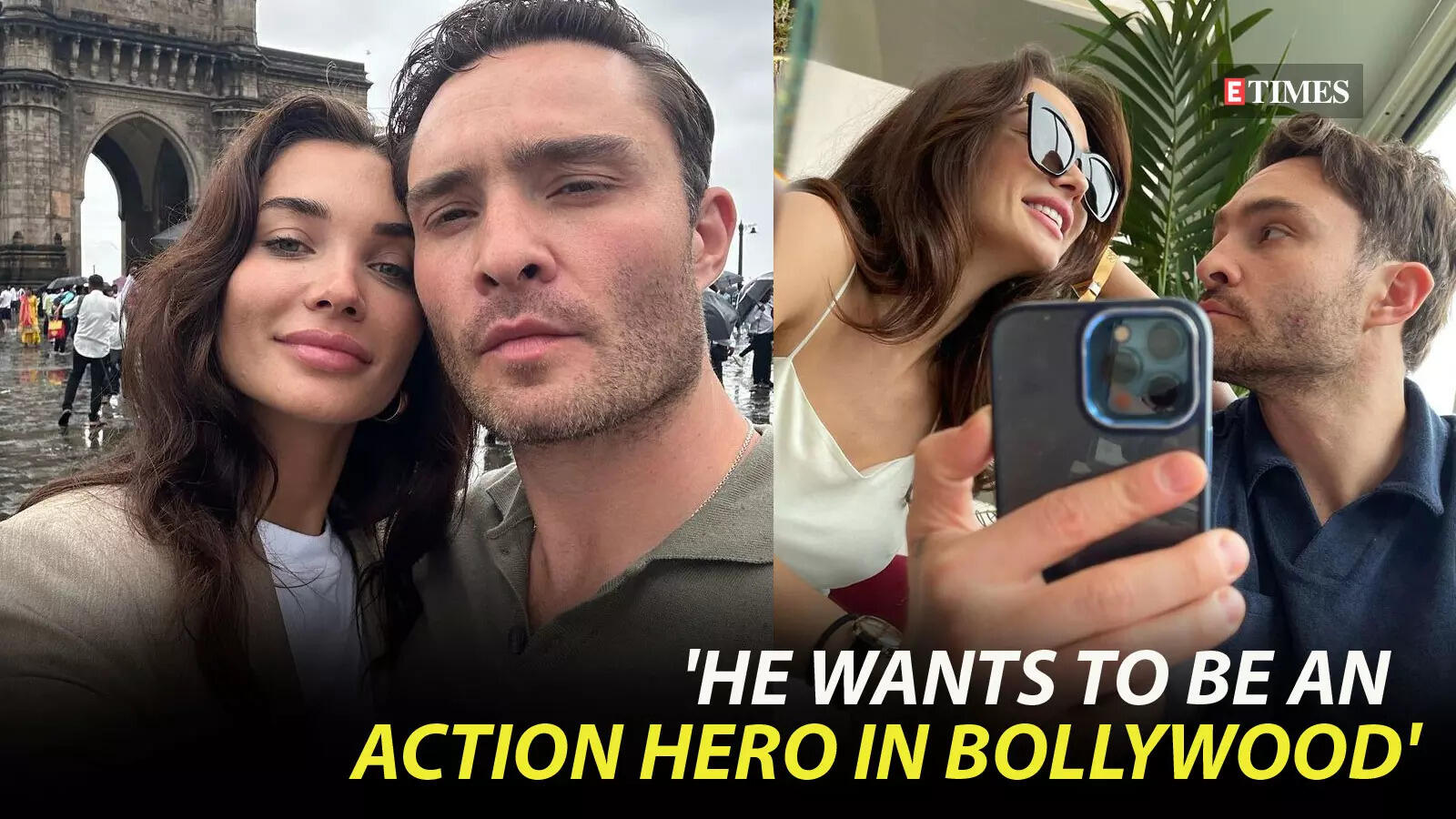 Amy Jackson reveals boyfriend Ed Westwick's Bollywood dreams