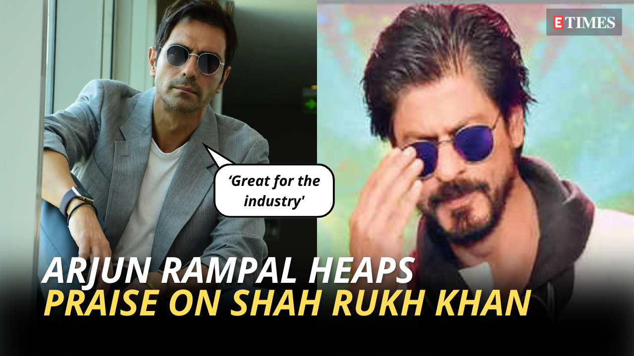 Amidst reports of fallout, Arjun Rampal praises Shah Rukh Khan; calls ...