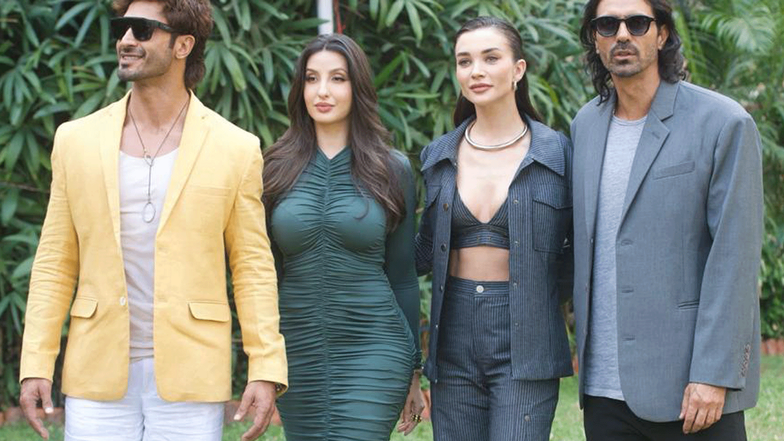 Arjun Rampal, Vidyut Jammwal, Nora Fatehi and Amy Jackson promote Crakk