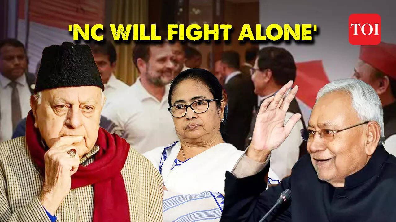 Setback for INDIA Alliance: Tried hard but didn't make any headway, says Farooq Abdullah on seat ...