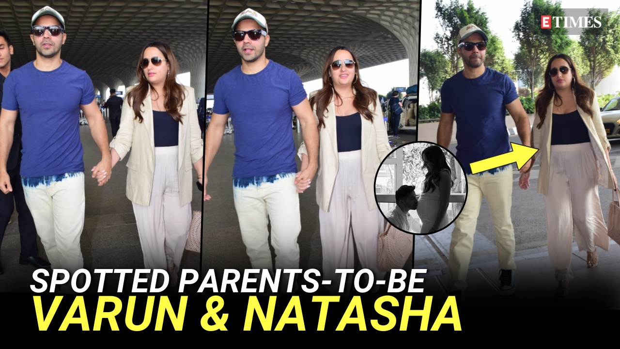 First Appearance Of Varun Dhawan Natasha Dalal Post Pregnancy Reveal