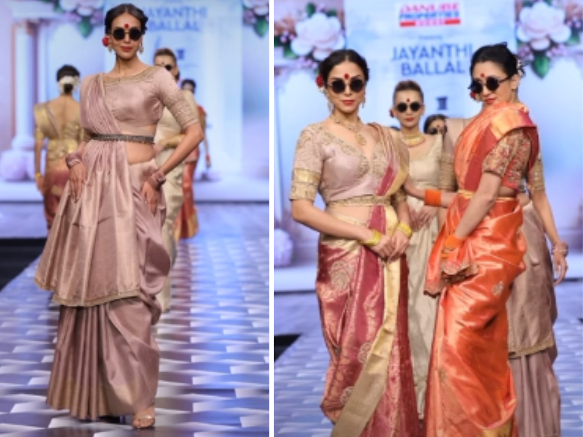Manasi Moghe dazzles in a stunning showcase at Mysore Fashion Week