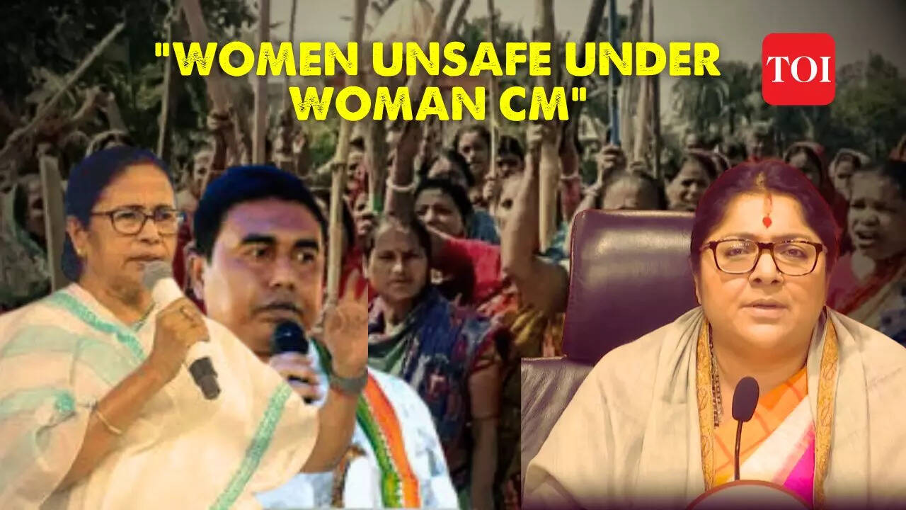 Sandeshkhali Row: BJP leader locket Chatterjee criticises Mamata Banerjee "Women are the most ...