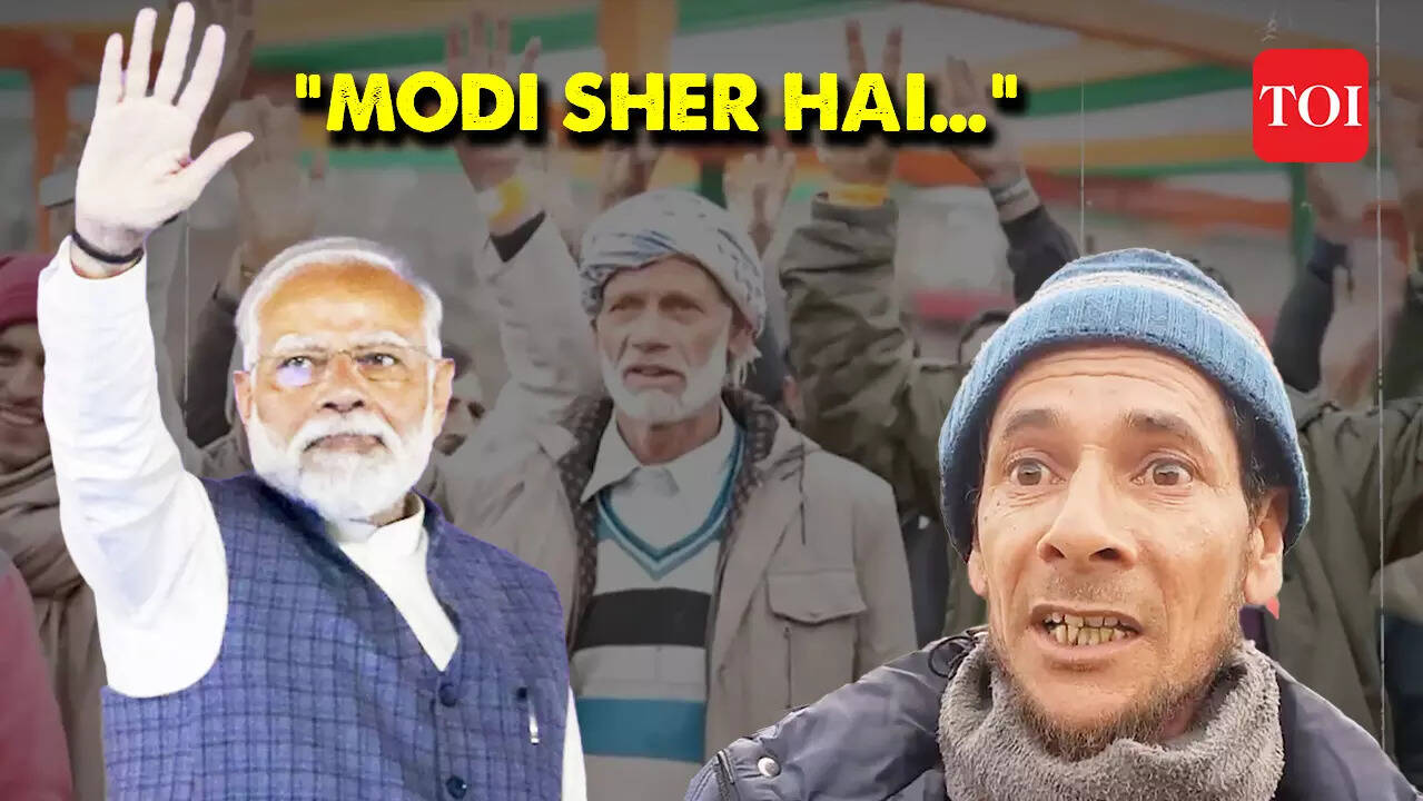 Here’s how people of Jammu welcomed Prime Minister Narendra Modi