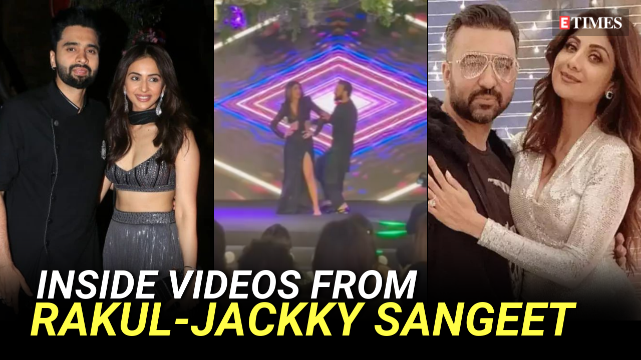 Rakul Preet Singh & Jackky Bhagnani's sangeet night: Shilpa Shetty & Raj Kundra perform
