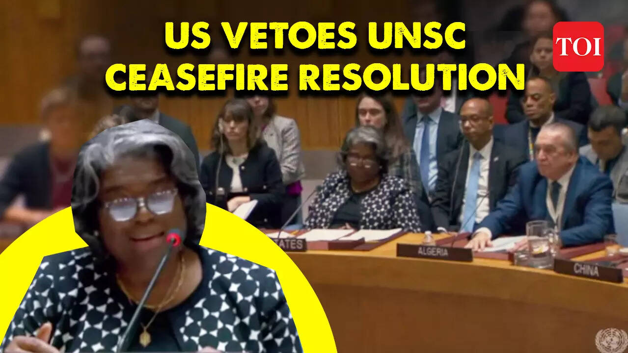 Israel-Hamas Conflict: US Vetoes UN Security Council Ceasefire Resolution