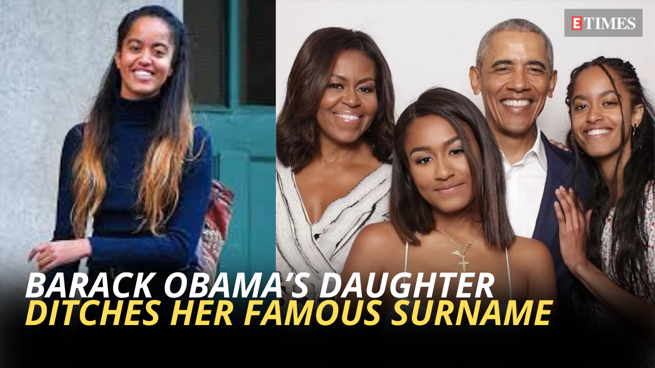 Amid Hollywood career, Barack Obama's daughter changes her famous ...