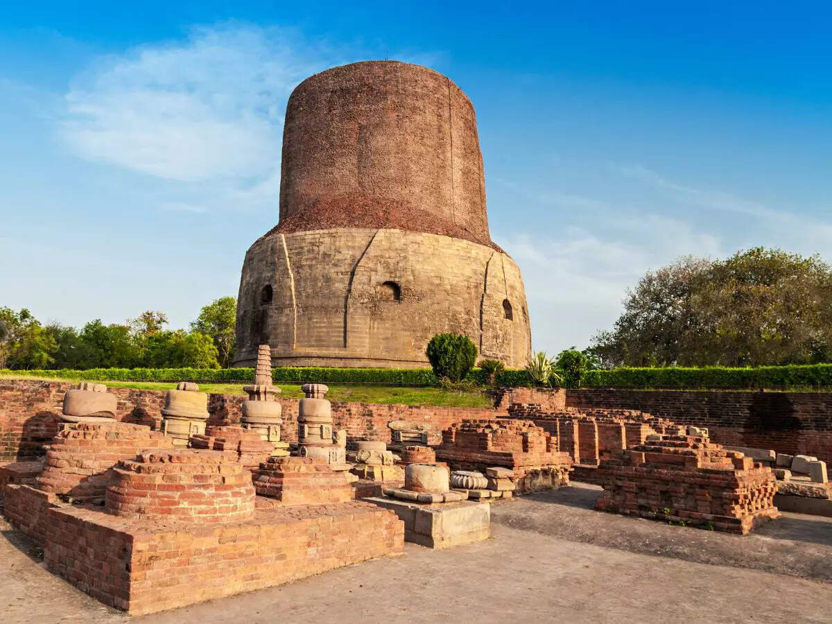 What makes Dhamek Stupa in Varanasi special in Buddhism?, - Times of ...