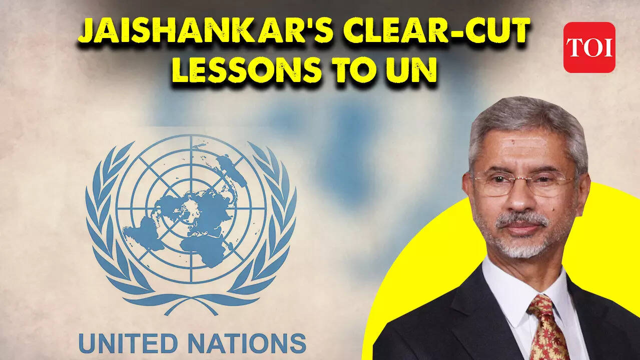 EAM S Jaishankar takes on P5 UNSC members, says 'People who are the ...