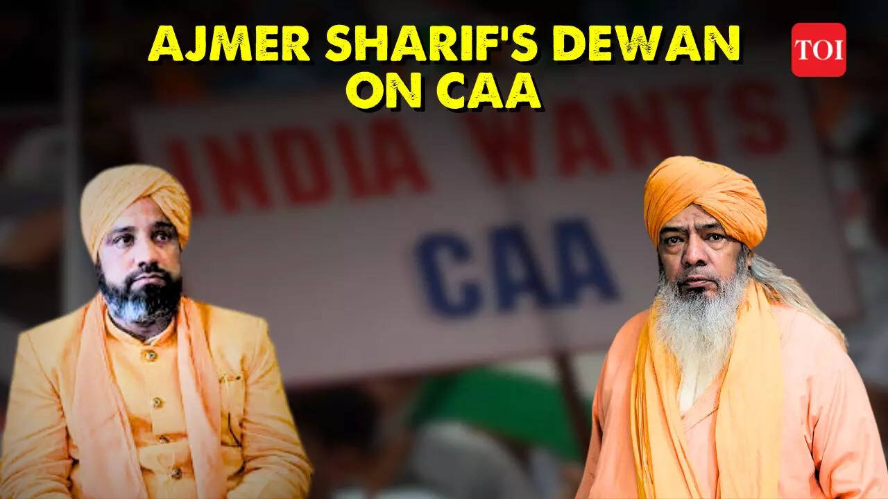 Ajmer Sharif: “CAA not a controversial issue” Ajmer Sharif’s Dewan Syed ...