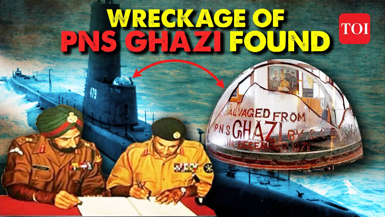 PNS Ghazi wreckage found, Pakistani submarine sunk in 1971 by Indian ...