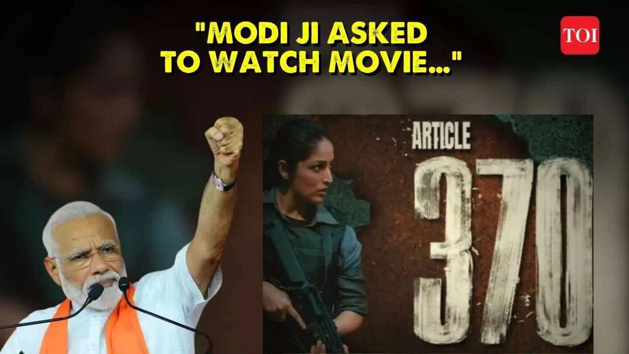 Modi ji: “Modi ji asked to watch movie…” Moviegoer as Yami Gautam ...