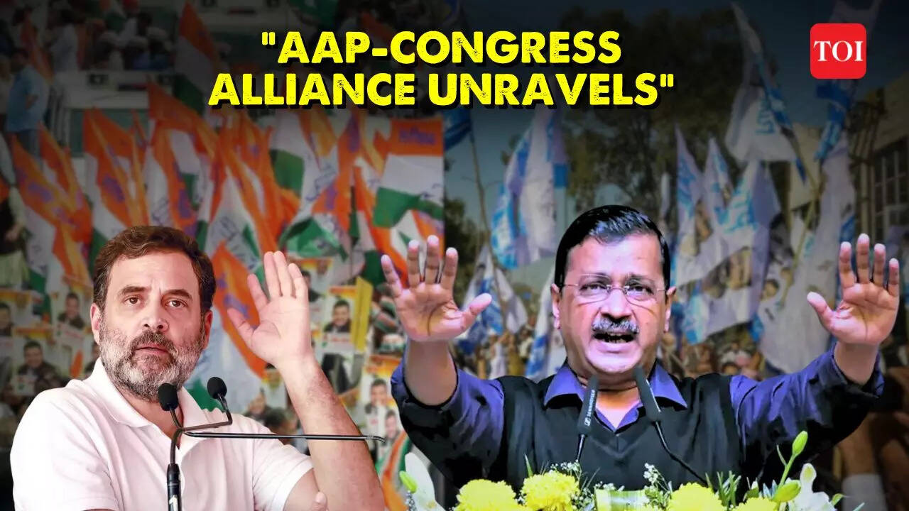 AAP-Congress: AAP-Congress to contest separately in Punjab in general ...