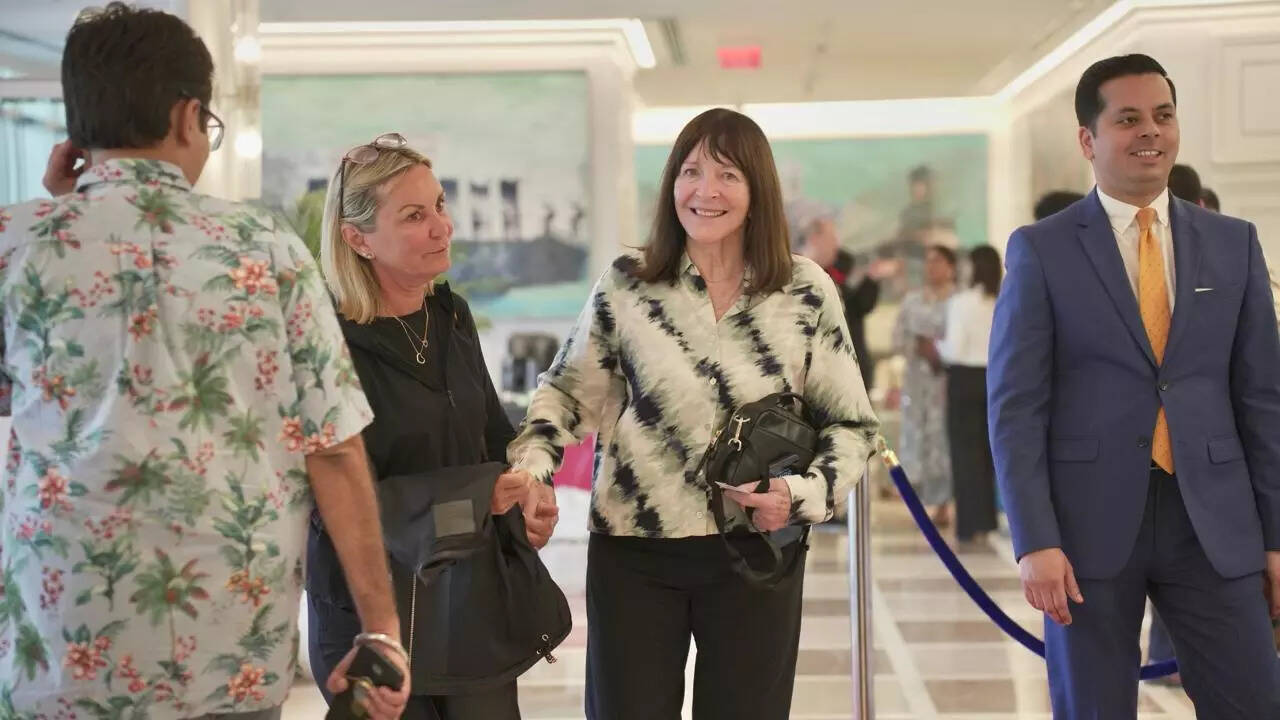 The 71st Miss World delegates arrive in the city of dreams Mumbai to ...