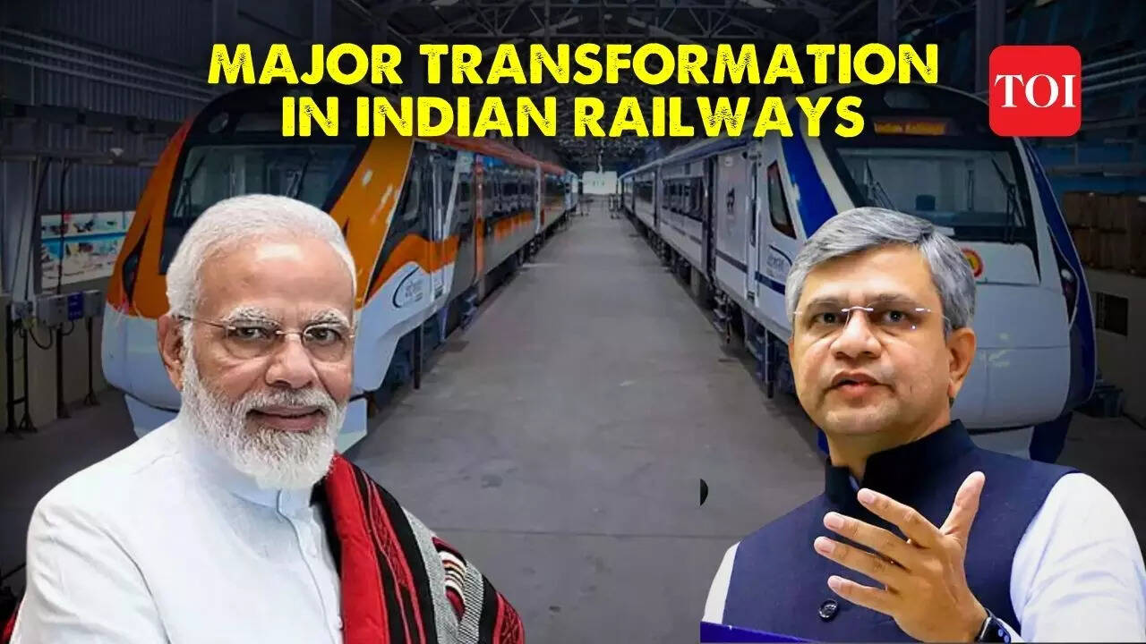 Railway Minister Ashwini Vaishnaw thanks PM Modi for over 2000 railway projects worth around Rs ...