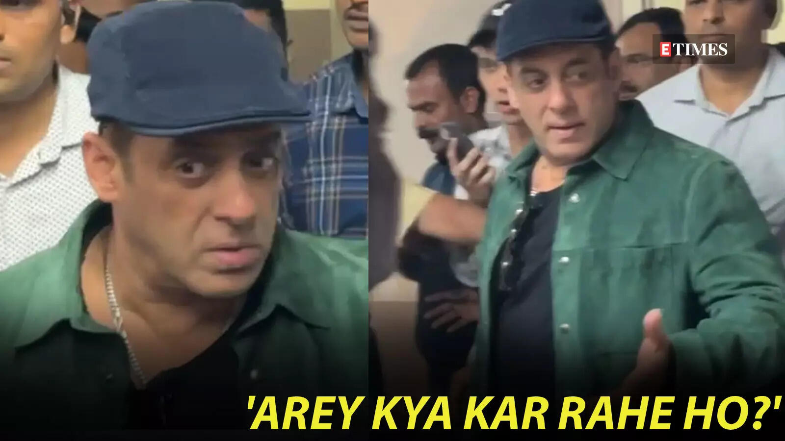 Salman Khan gets angry over paparazzi; watch the video to know why
