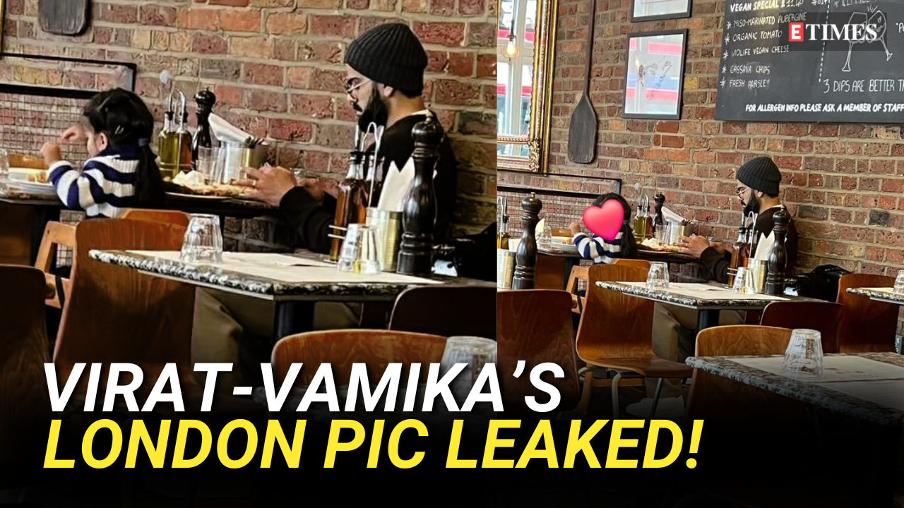 Virat Kohli enjoys a meal with daughter Vamika Kohli in London, pic goes viral!