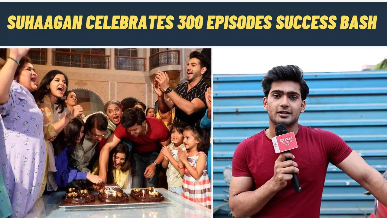 TV show Suhaagan completes 300 episodes milestone; cast celebrates it