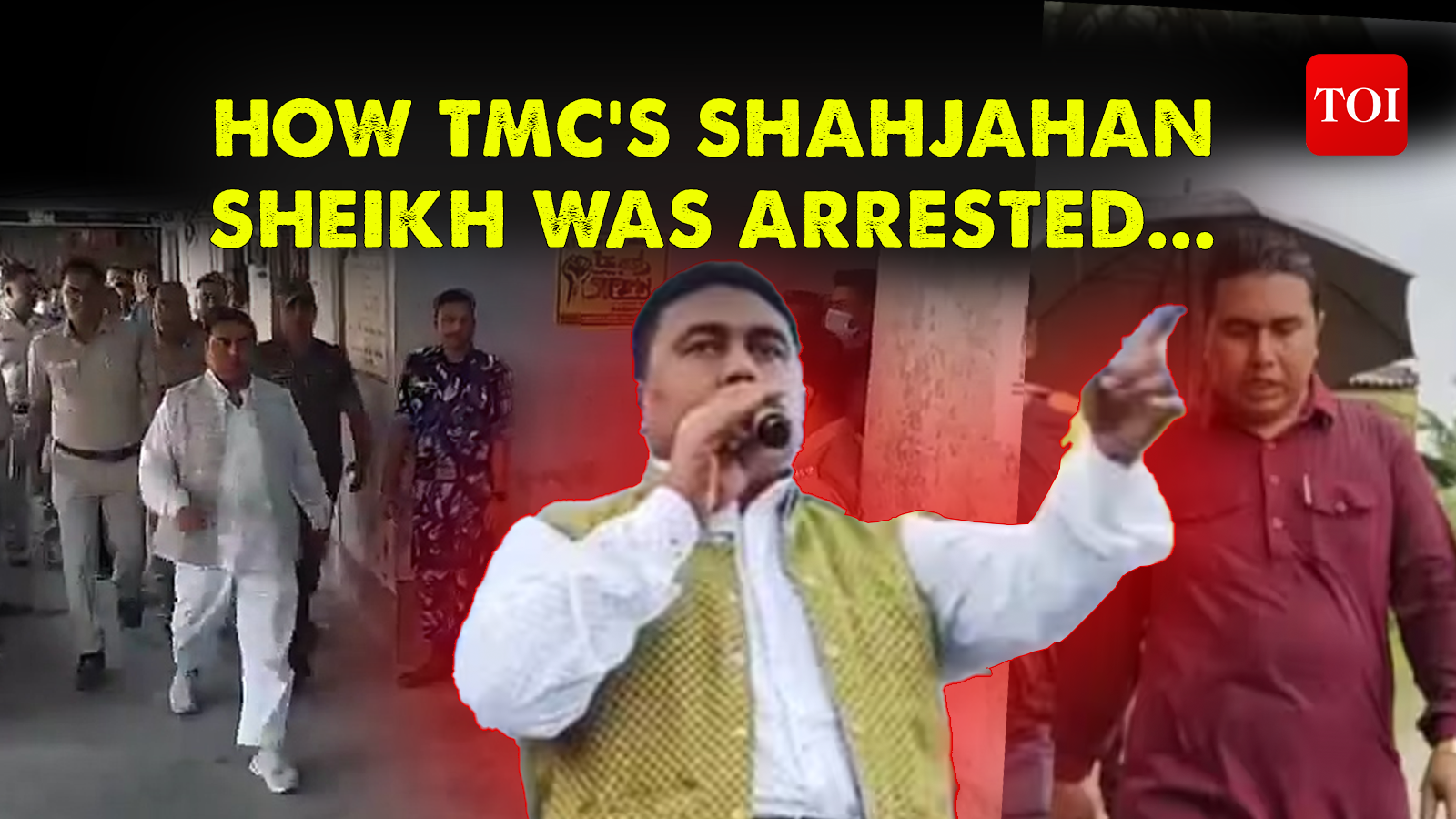 Accused in land grab, rape, TMC leader Shahjahan Sheikh arrested, CID probe initiated
