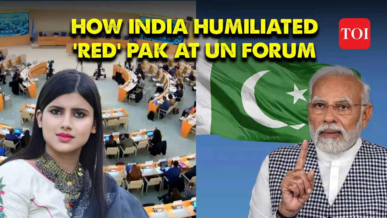 'Soaked in red Pakistan has no right...': India firmly responds to ...