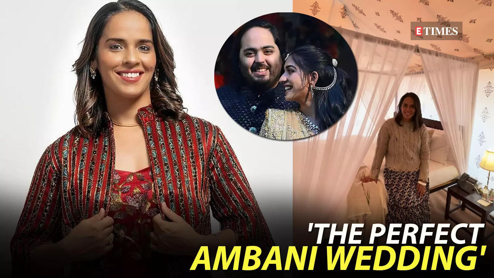 Anant Ambani pre-wedding: Saina Nehwal gives a sneak-peek into the ...