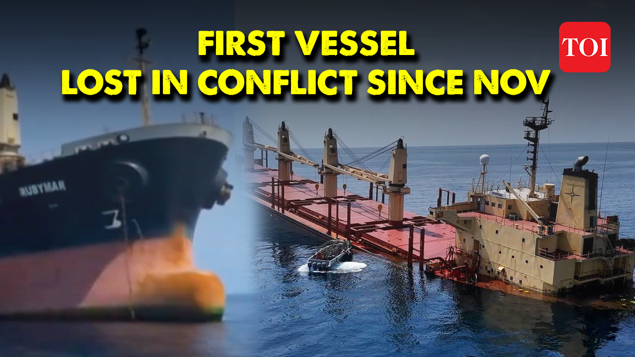 Houthis celebrate victory as British Ship Rubymar sinks in Red Sea