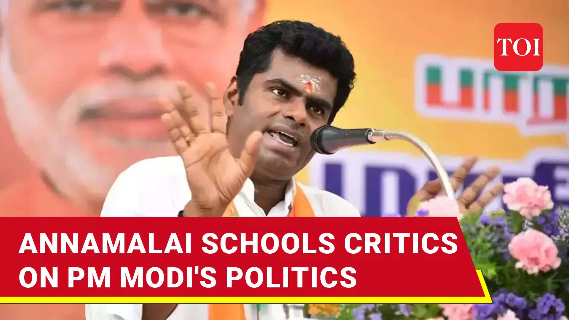 'Modiji not one to take a step back': TN BJP Boss Annamalai